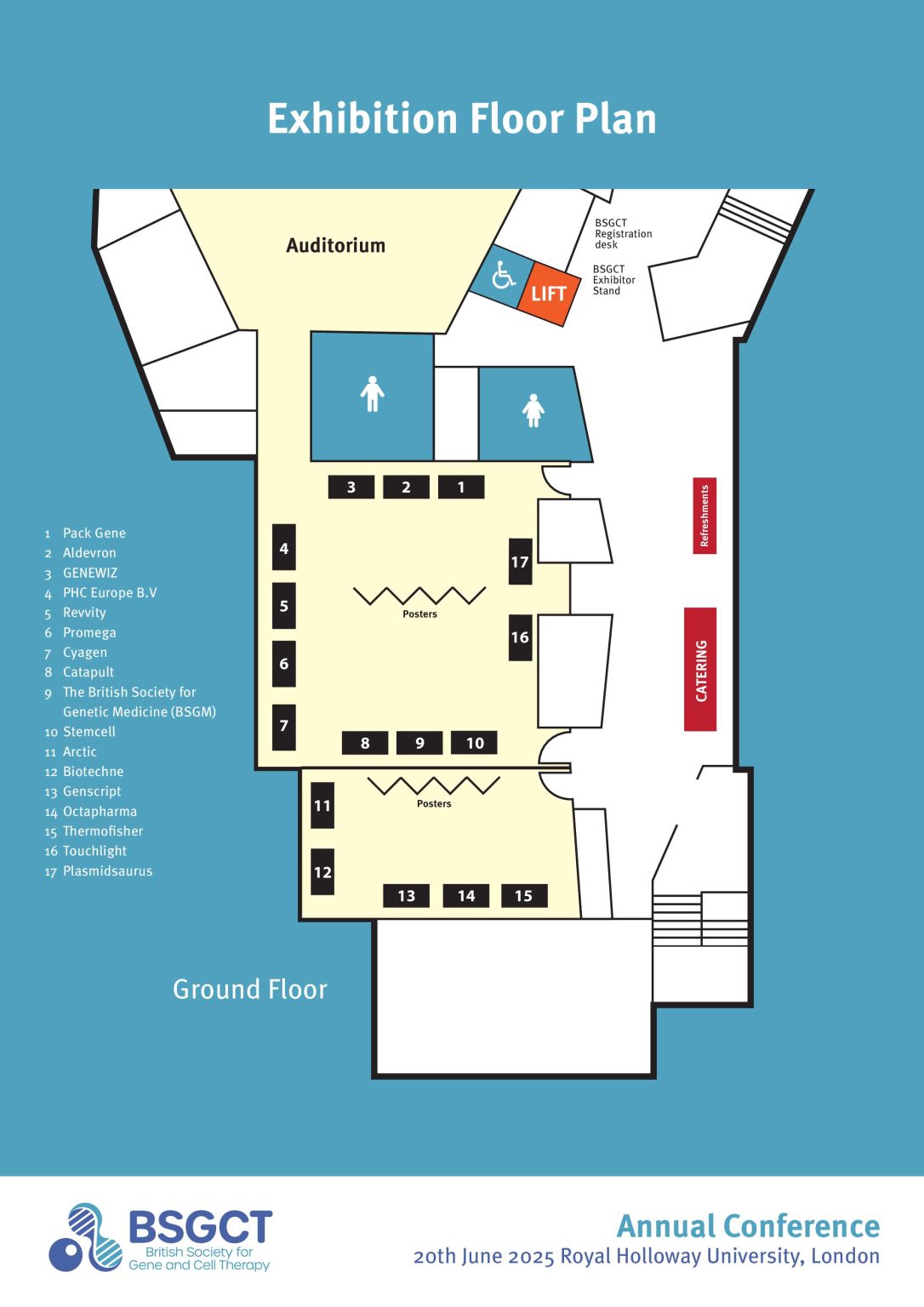 Exhibitor Plan - BSGCT
